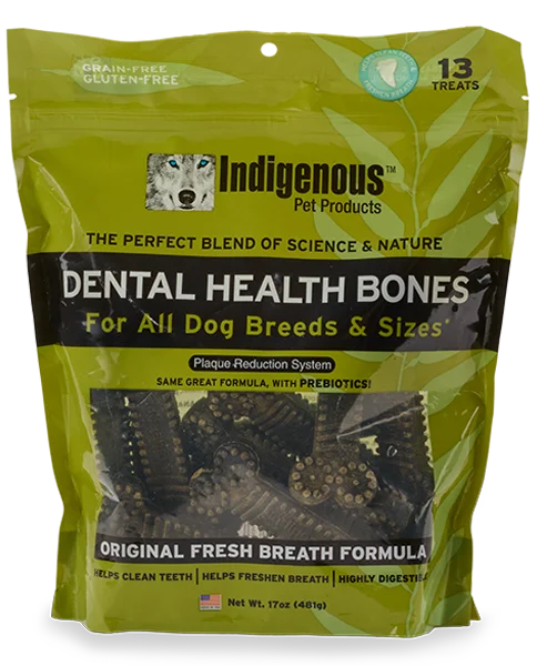 Indigenous Dental Health Bones - Fresh Breath – Basset & Lab, LLC.