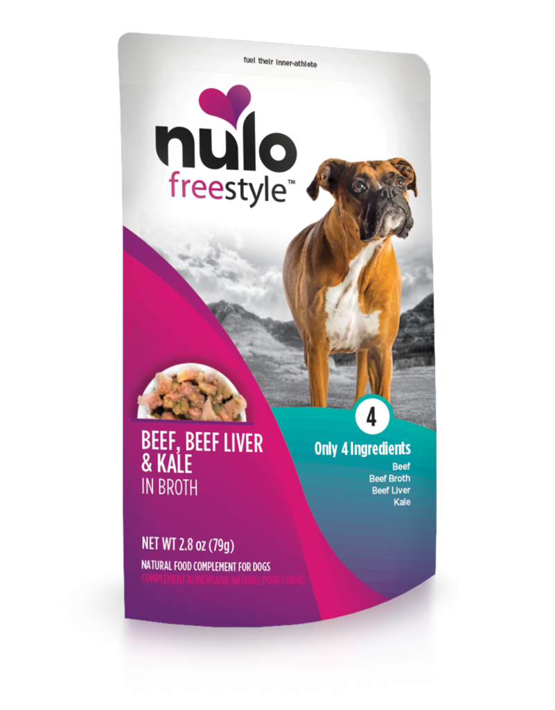 Nulo FreeStyle Beef, Beef Liver & Kale In Broth – Basset & Lab, LLC.